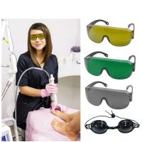 China Laser safety eyewear 450nm glasses laser beam protection laser filter glasses lab safety glasses laser level glasses industrial safety glasses scratch 980nm resistant glasses optical density glasses for sale