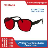 China Laser protect glasses goggles glasses laser glasses laser protection 266nm 532nm 1320nm laser lenses protect laser Laser safety glasses co2 laser protection glasses laser protection Laser glasses for sale