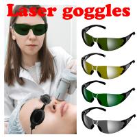 China Laser Protective Glasses Certified190-2000nm absorption protection ipl glasses Laser Glasses 755nm Laser lenses Eye Protection 1064 Zip case Safety Glasses Laser Safety GlassesLaser Protect Glasses for sale