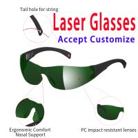 China Laser Protective Glasses Certified190-2000nm absorption protection ipl glasses Laser Glasses 755nm Laser lenses Eye Protection 1064 Zip case Safety Glasses Laser Safety GlassesLaser Protect Glasses for sale