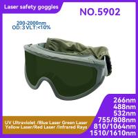 China Protection laser IPL laser glasses Laser protection glasses 560-2000nm laser protector Laser glass laser eye protection glasses with laser IPL safety glasses LASER SAFETI GLASSES laser safety glasses for sale