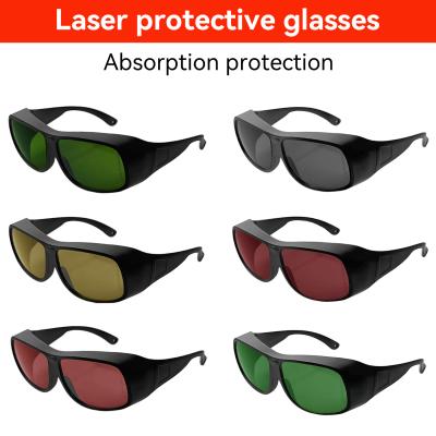 China Laser glasses party laser protection IPL glasses FOR LASER laser safeti glasses laser protective glasses certified OD6 LASER 532 protection glasses laser laser protection goggles co2 laser glasses for sale