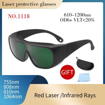 China IPL GLASSES PROTECTIVE protective glasses for laser laser protection goggles laser welding glasses 610-1200nm Laser protective lenses laser protection goggles 450nm protective glasses green laser for sale