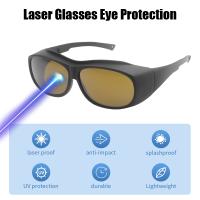China Goggles glasses laser protection safeti glasse laser protect glasses 200-460nm 800-2000nm OD6+ laser saftey glasses laser glasses laser protection Laser safety glasses laser lenses protect laser for sale