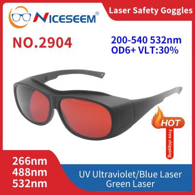 China LASER SAFETI GLASSES protection laser  200-540nm 532nm laser goggles laser protect glasses laser saftey glasses co2 laser pointer laser protection glasses laser lenses protect laser goggles glasses for sale