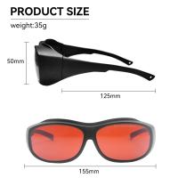 China LASER SAFETI GLASSES protection laser  200-540nm 532nm laser goggles laser protect glasses laser saftey glasses co2 laser pointer laser protection glasses laser lenses protect laser goggles glasses for sale