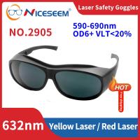 China Laser protection safeti glasse Laser laser protect glassesLaser protective glasses certified laser safeti glasses 560-690nm OD6+ laser protection lenses laser protective glasses laser protection for sale