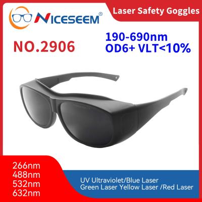 China Laser safety glasses laser protection glasses laser lenses protect laser IPL GLASSES 190-690nm LASER SAFETI GLASSES laser protection glasses Laser protective lenses 1064nm safety glasses laser glasses for sale