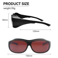 China LASER FOR fiber laser glasses 1064nm safety glasses Laser protective glasses certified OD6 LASER 532 laser protection goggles co2 laser glasses glasses for laser  Laser glass  glasses with laser for sale