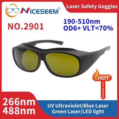 China Laser protective glasses certified ipl glasses laser protector laser protective 532 laser safety glasses LASER LASER 450nm protective glasses laser protection Laser goggles patch inside for laser for sale
