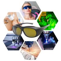 China Laser protector laser protective 532 Laser protective lenses co2 laser protection glasses laser lenses protect laser 200-450nm 800-1100nm laser protection goggles IPL GLASSES Laser glasses party for sale