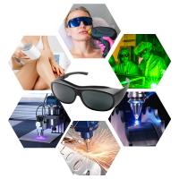 China Laser goggles 1064nm safety glasses LASER SAFETI GLASSES laser protection glasses 200-450nm 560-2000nm laser protect glasses laser protector laser protective 532 Laser protective lenses laser glasses for sale