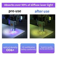 China Laser safety glasses  LASER SAFETI GLASSES laser protection glasses laser protection safeti glasse Laser protective lenses 200-460nm 900-2000nm co2 laser protection glasses 1064nm safety glasses for sale