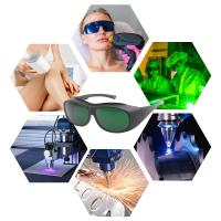 China Laser protective lenses 1064nm safety glasses laser protective glasses IPL SAFTY GLASSES co2 laser protection glasses Laser protective glasses certified 610-1200nm OD6 laser protector laser protective for sale