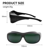 China LASER FOR 450nm protective glasses laser safeti glasses Laser goggles patch inside laser welding glasses 600-2000nm 1064nm Laser glasses protection professional laser glasses glasses laser protection for sale