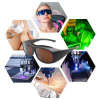 China laser protection glasses ipl glasses protective laser safeti glasses laser protect glasses LASER SAFETI GLASSES 190-550nm 750-2000nm Laser protective lenses laser protector laser protective 532 for sale