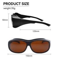 China laser protection glasses ipl glasses protective laser safeti glasses laser protect glasses LASER SAFETI GLASSES 190-550nm 750-2000nm Laser protective lenses laser protector laser protective 532 for sale