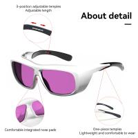 China co2 laser protection glasses co2 laser protection glasses eye protection glasses professional laser glasses 808nm 810nm 904nm 980nm 1064nm 800-1080nm Laser glasses protection eye protection glasses for sale
