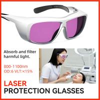 China co2 laser protection glasses co2 laser protection glasses eye protection glasses professional laser glasses 808nm 810nm 904nm 980nm 1064nm 800-1080nm Laser glasses protection eye protection glasses for sale