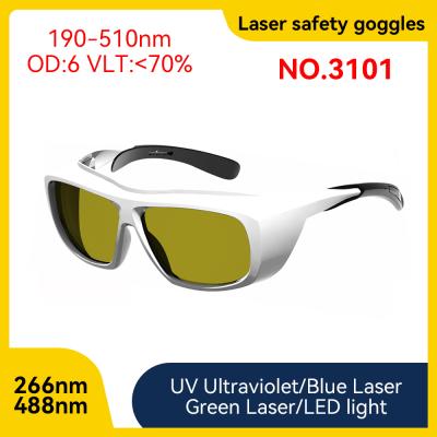 China LASER LASER Laser protective glasses certified laser protect glasses laser lenses protect laser laser protector laser protective 532 laser protection glasses 190-510nm laser protective glasses for sale