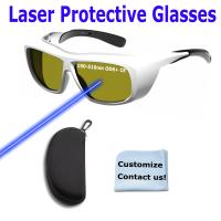 China LASER LASER Laser protective glasses certified laser protect glasses laser lenses protect laser laser protector laser protective 532 laser protection glasses 190-510nm laser protective glasses for sale