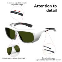 China LASER SAFETI GLASSES laser goggles laser safeti glasses for laser blue laser glasses laser safety laser lenses protect laser laser protection glasses laser protection sheet Laser protective lenses for sale