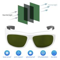 China LASER SAFETI GLASSES laser goggles laser safeti glasses for laser blue laser glasses laser safety laser lenses protect laser laser protection glasses laser protection sheet Laser protective lenses for sale