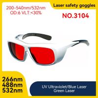 China LASER PROTECT GLASSES safety glasses laser protection glasses laser protect glasses laser glasses 266nm 488nm 532nm 200-540nm Laser  laser protection lenses laserprotective sheet laser protection for sale