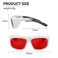 China LASER PROTECT GLASSES safety glasses laser protection glasses laser protect glasses laser glasses 266nm 488nm 532nm 200-540nm Laser  laser protection lenses laserprotective sheet laser protection for sale