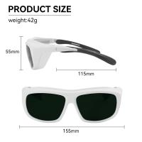China LASER SAFETI GLASSES laser protection glasses for laser laser protective glasses 190-690nm 266nm 532nm 632nm Uv Ultraviolet blue Laser Green Laser Laser safety glasses co2 laser protection glasses for sale