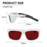 China Laser safety glasses LASER SAFETI GLASSES laser protection 190-550nm 800-1100nm 266nm 488nm 532nm 810nm Infrared Rays protection laser Laser protective lenses laser lenses protect laser ipl glasses for sale