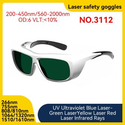 China Laser Safety Glasses Laser Saftey Glasses Laser Protection Safeti Glasse 200-450nm 560-2000nm 1320nm 1610nm Co2 Laser Pointer Laser Safety Glasses Ipl Laser Glasses Laser Protection Goggles glasses for sale