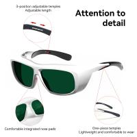 China Laser Safety Glasses Laser Saftey Glasses Laser Protection Safeti Glasse 200-450nm 560-2000nm 1320nm 1610nm Co2 Laser Pointer Laser Safety Glasses Ipl Laser Glasses Laser Protection Goggles glasses for sale