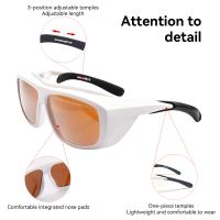 China PROTECTION LASER laser protection Laser protective lenses laser protection safeti glasse LASER PROTECTOR 190-550nm 750-1100nm 532nm 755nm laser protective glasses laser glasses glasses for laser for sale