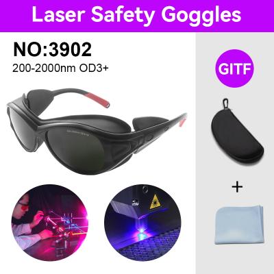 China laser protective glasses laser glasses GOGGLE GLASSES 1064nm safety glasses laser lenses protect laser 200-2000nm OD3+ laser protection LASER SAFETI GLASSES laser lenses protect laser ipl glasses for sale