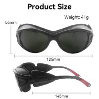 China laser protective glasses laser glasses GOGGLE GLASSES 1064nm safety glasses laser lenses protect laser 200-2000nm OD3+ laser protection LASER SAFETI GLASSES laser lenses protect laser ipl glasses for sale