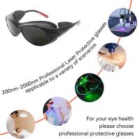 China laser protective glasses laser glasses GOGGLE GLASSES 1064nm safety glasses laser lenses protect laser 200-2000nm OD3+ laser protection LASER SAFETI GLASSES laser lenses protect laser ipl glasses for sale