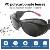 China laser protective glasses laser glasses GOGGLE GLASSES 1064nm safety glasses laser lenses protect laser 200-2000nm OD3+ laser protection LASER SAFETI GLASSES laser lenses protect laser ipl glasses for sale