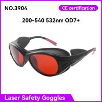 China ipl protect glasses laser protect glasses laser laser 200-540nm 532nm OD7+ Laser safety glasses Laser protective lenses laser protection sheet laser protector laser protective 532 laser lenses for sale