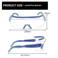 China Clear Safety Glasses Custom Surgery Patient Protection Lenses Prescription Goggles Ansi Z87.1 Fashion Anti Fog Dust Stylish Welding Machine Surface TreatmentZSurface Treatment Plastic Processing for sale