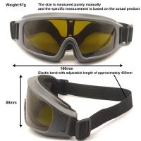 China Rubber Goggles Industrial Prescription Protective Eye Wear PC Polycarbonate Hot-selling Wrap Around Eye Protection Big View Goggles CE Ansi Z87.1 Fashion Anti Fog Working Dark Clear Safety Glasses for sale