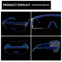 China Safety Glasses Clear Polycarbonate Impact Resistant Side Shields UV Protection Industrial ANSI Z87.1 Anti Fog Work Eyewear for Men Women Construction Workshop Laboratory Grinding Drilling Woodworking for sale
