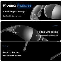 China Safety Clear UV400 Protective Prescription Lab Medical Glass Gafas De Seguridad Industrial Z87 Safety Goggles Fit Over Glasses for sale