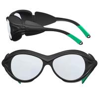 China Rubber Goggles ANSI Z87.1 CE EN166 Industrial Prescription Safety Glasses Protective Eye Wear PC Lens Unisex Custom Wrap Around Working Splash Proof Anti Fog UV400 Protection Lab Chemical Construction for sale