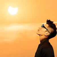 China Eclipse Sunglasses Certified Ultra-light Solar Compact Size Comfortable Durable Plastic Eclipse Glasses For Direct Sun Viewing UV Protection Eye Protection Safety Adults Kids Outdoor Wholesale OEM ODM for sale
