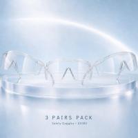 China Industrial Protection Lenses Prescription Goggles CE ANSI Z87.1 Fashion Anti Fog Dust Working Stylish Clear Safety Glasses UV Protection Anti Scratch Anti Impact Indirect Vents Wrap Around Lightweight for sale