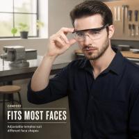 China Factory Sunglasses Eyewear Waterproof Laser UV400 Defensa Seguridad Eye Protection Glasses Anti-fog Wholesale Custom Logo Anti-Scratch Impact Resistant Protective Safety Glasses Goggles for Outdoor for sale