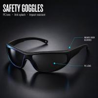 China CE ANSI Z87.1 Eye Protection Gray Goggles Personal Equipment Stylish Anti Fog Safety Working Eyewear Fashion Protective Glasses Anti Scratch Anti Impact UV Protection Dustproof Lightweight Comfortable for sale