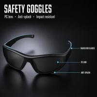China CE ANSI Z87.1 Eye Protection Gray Goggles Personal Equipment Stylish Anti Fog Safety Working Eyewear Fashion Protective Glasses Anti Scratch Anti Impact UV Protection Dustproof Lightweight Comfortable for sale