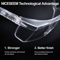 China CE EN166 Ansi Z87.1 Goggles Protective Funny Working Anti Fog Sport Construction Side Shields Stylish Safety Glasses for sale